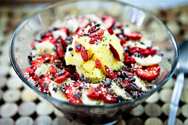 Super Mango Pineapple Acai Bowl