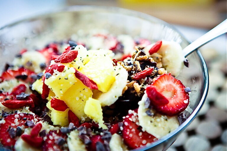 Super Mango Pineapple Acai Bowl