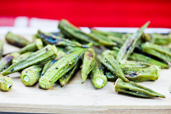 Okra, Black-Eyed Pea & Farro Bowl - Keepin' It Kind