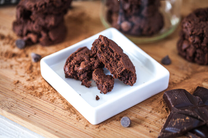 Kristy's Ultimate Quadruple Chocolate Chip Cookies - Keepin' It Kind